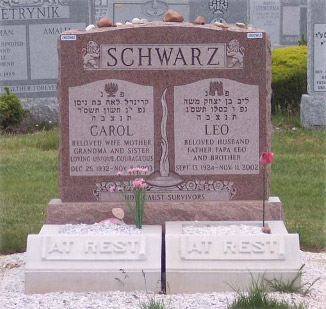 C. Double Headstones - Weinsteinchapels