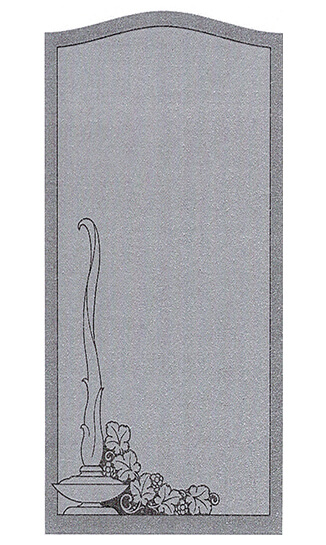 Single Headstone Sample Design N - Weinsteinchapels